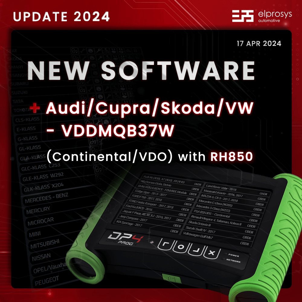 DiagProg4 New Software Released [397] – The Legend Web