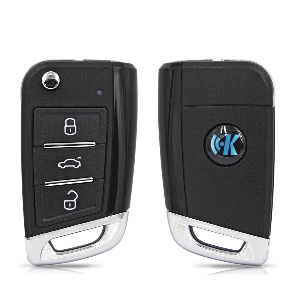 Keydiy Universal Flip Key Remote 3 Buttons Volkswagen MQB Type NB15 ...