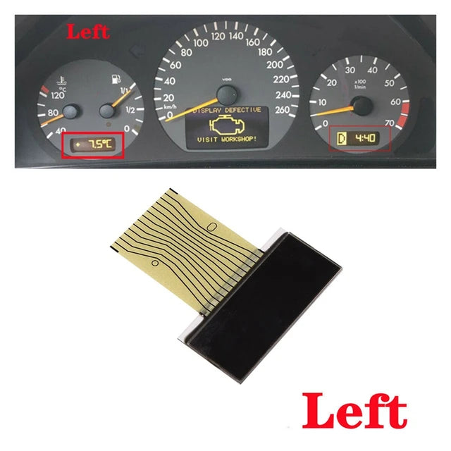 Instrument Cluster Display Screen For Mercedes-Benz Left Side – The ...