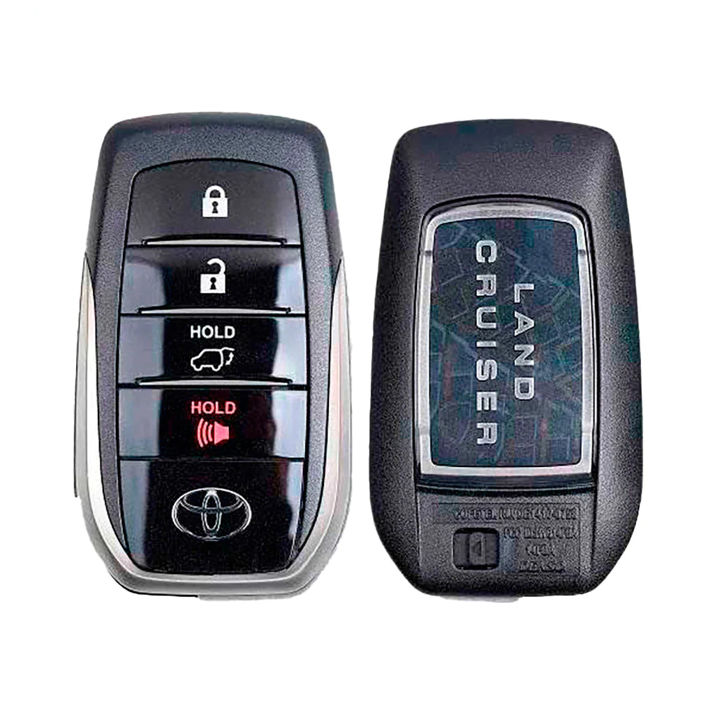 Toyota Land Cruiser 2020- 2021 4 Buttons Smart Key / PN: 89904-60X40 ...
