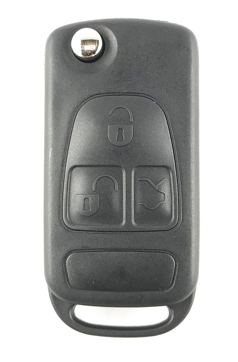 Mercedes-Benz W129 W140 W461 3 Nuttons Flip Key HU39 – The Legend Web