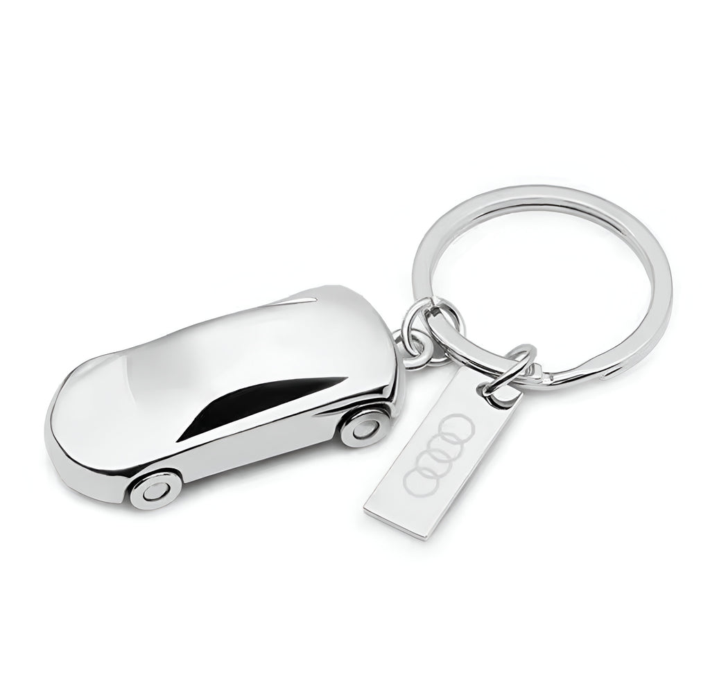 Audi Car Silhouette Key Ring – The Legend Web