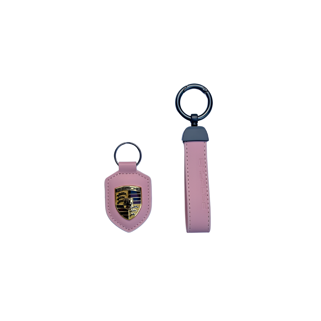 Porsche Rose Leather Key Ring – The Legend Web