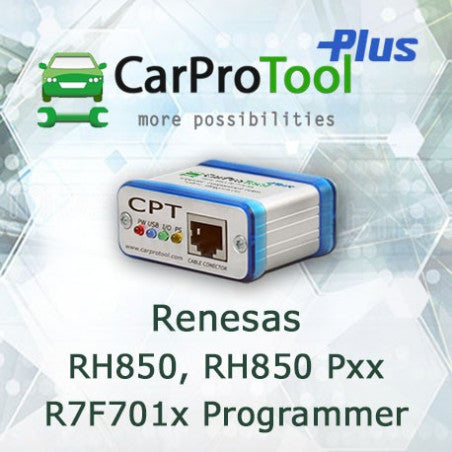 CarProTool Activation RENESAS RH850, RH850PXX R7F701X Programmer – The ...
