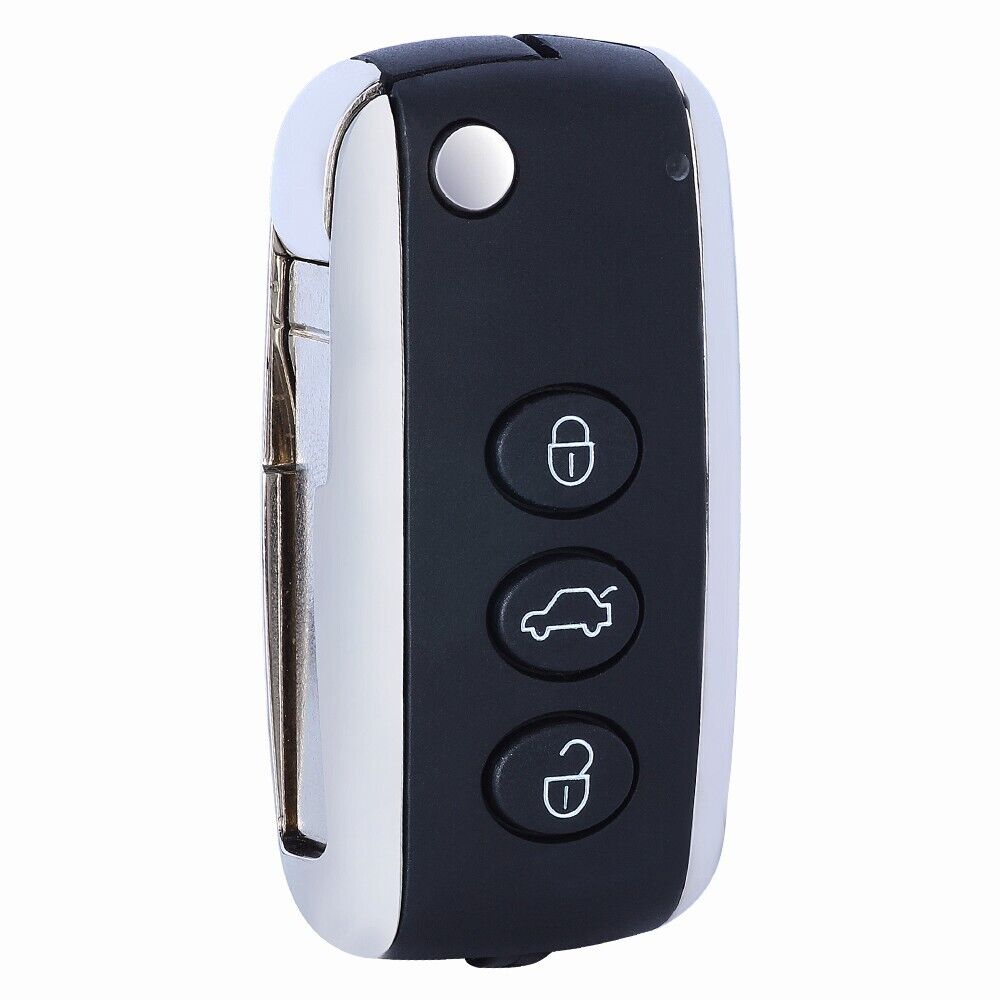 Bentley Continental GT Flying Spur Flip Remote 3 Buttons 433MHz Afterm ...